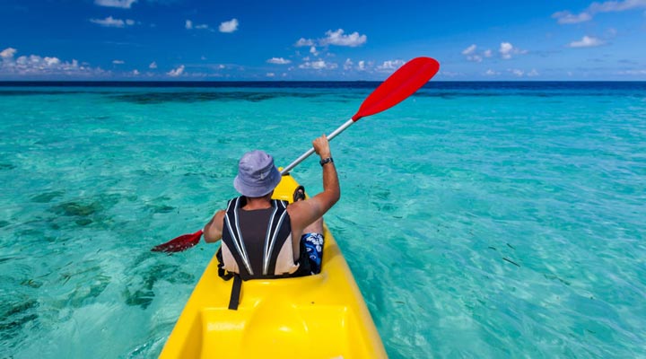 Lily-Beach-Resort-Spa-Lagoon-Lagun-Sea-Hav-Water-Canoe-Kayak-Kanot ...